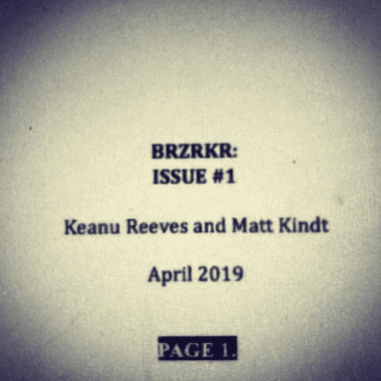 Keanu Reeves to co-write new comic - Soundsphere magazine