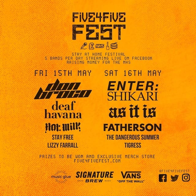 Five4Five Fest announce full line-up - Soundsphere magazine