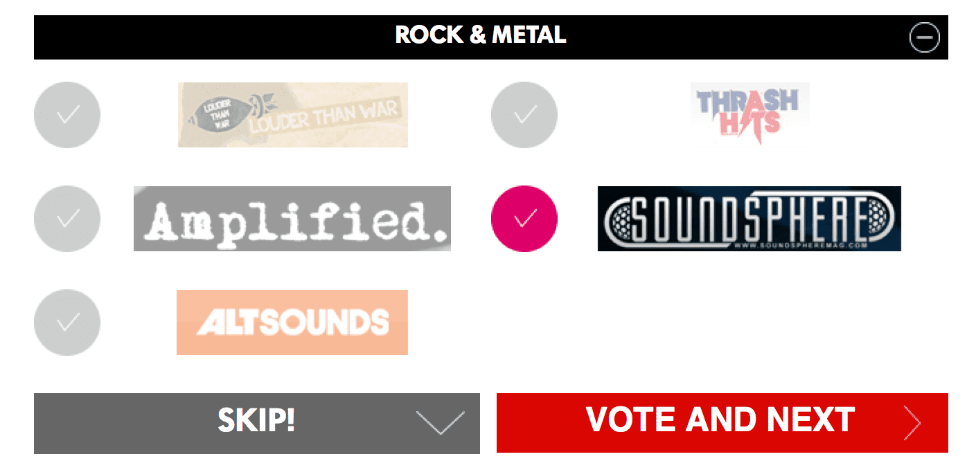 Soundsphere magazine shortlisted in the Ticketmaster Blogger Awards ...