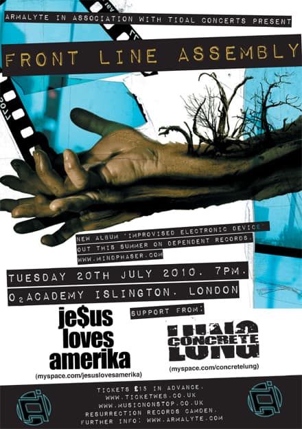 Gig Preview: Front Line Assembly in London! - Soundsphere magazine