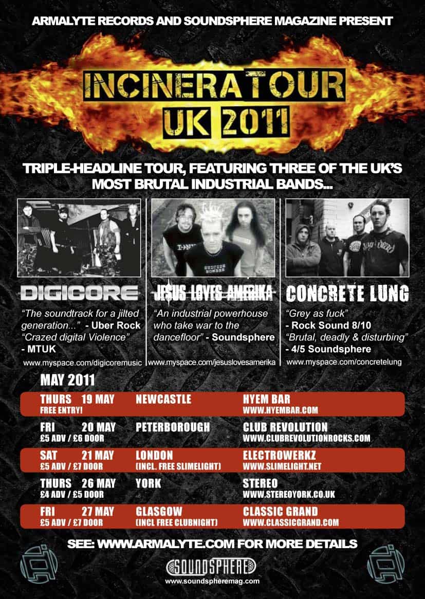 Soundsphere magazine and Armalyte Records launch UK-wide industrial ...