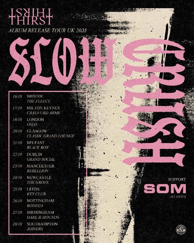 Slow Crush announce new album and UK tour - Soundsphere magazine