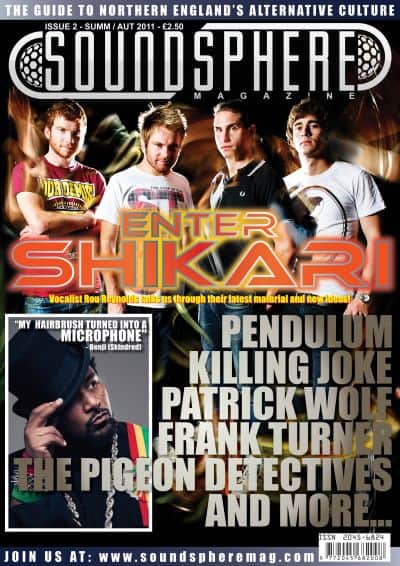 Order issue two of Soundsphere magazine featuring: Enter Shikari ...