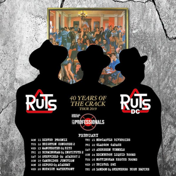 Ruts DC announce 40th anniversary of 'The Crack' tour for 2019 ...