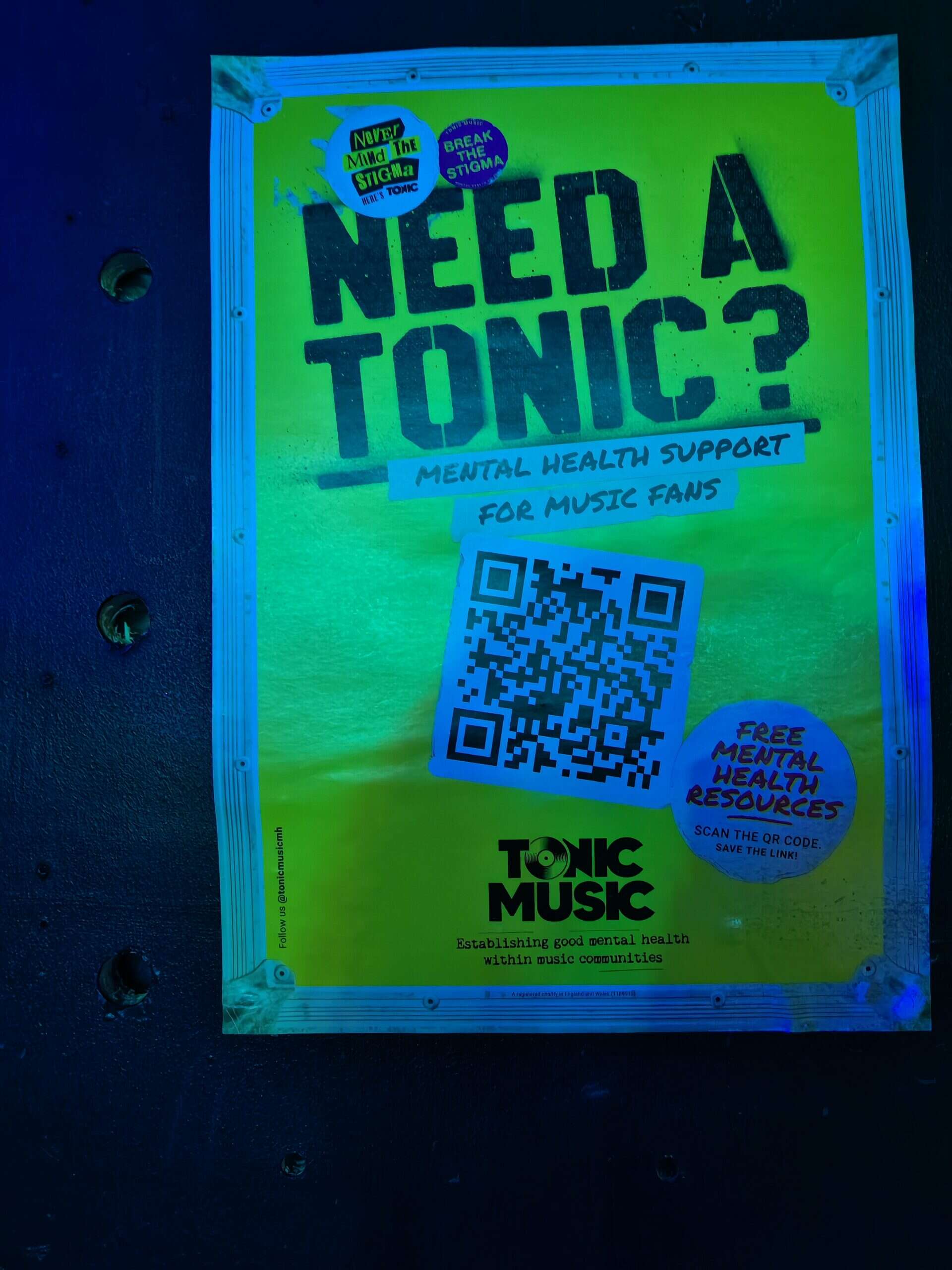 Tonic Music On The Need A Tonic? Mental Health Campaign - Soundsphere ...