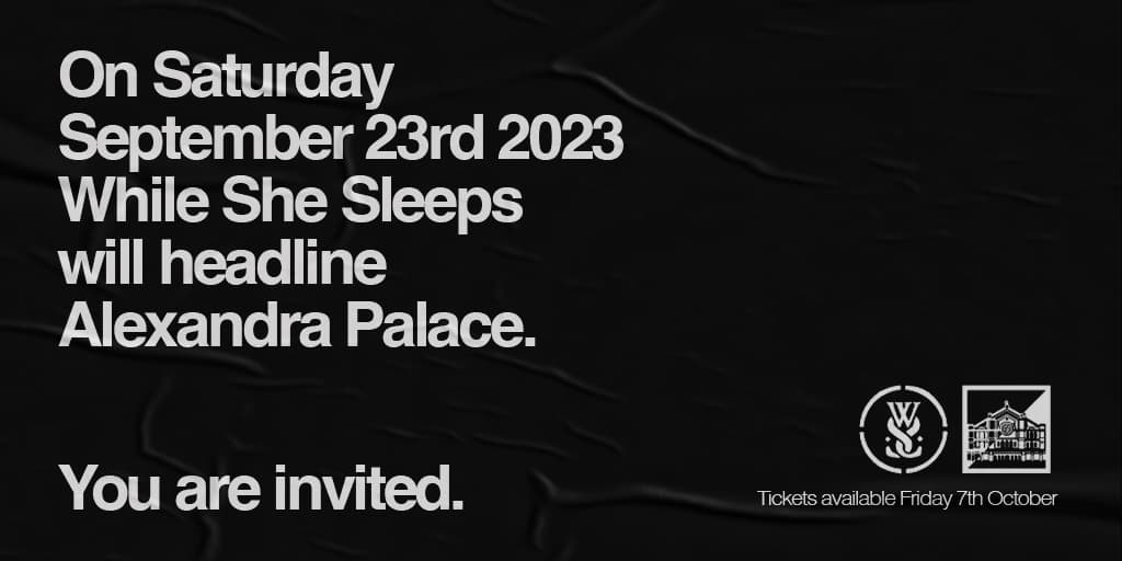 While She Sleeps announce Alexandra Palace headline show - Soundsphere magazine