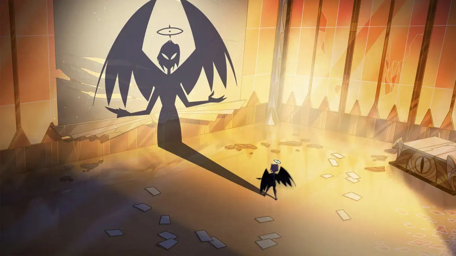 Jessica Vosk as Lute in Hazbin Hotel Season 2.