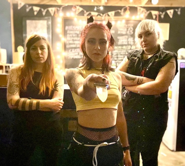 Feminist punk/queercore outfit Shooting Daggers release new flexi disc ...