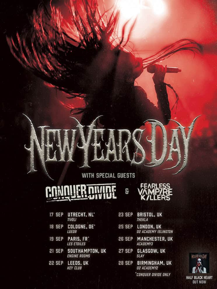Conquer Divide Announce UK/EU Tour Alongside New Years Day ...